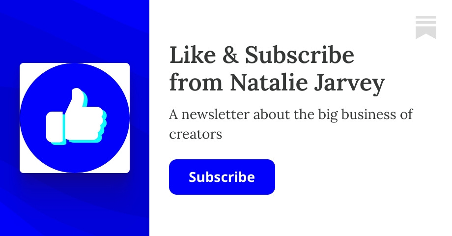 Like & Subscribe from Natalie Jarvey | Substack
