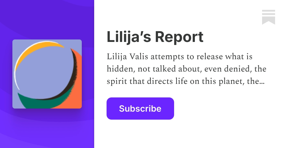 Concreality - by Lilija Valis - Lilija’s Report