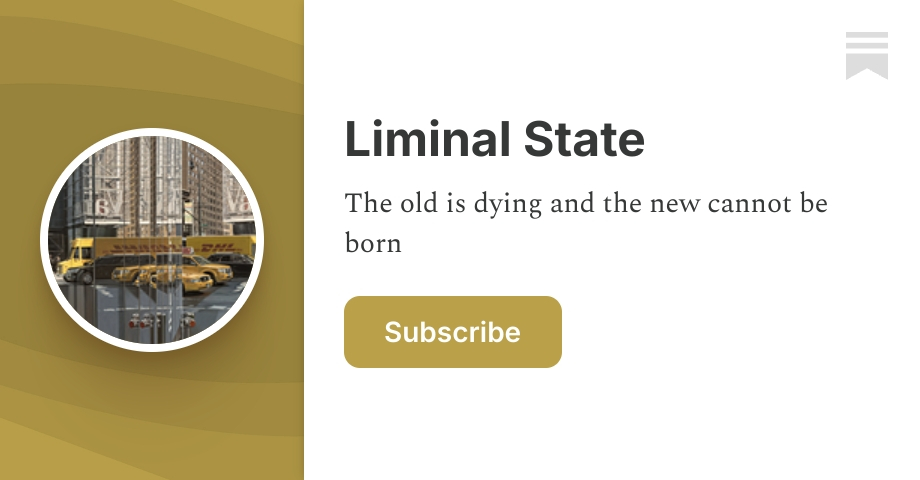 Liminal State | Paul Iskander | Substack