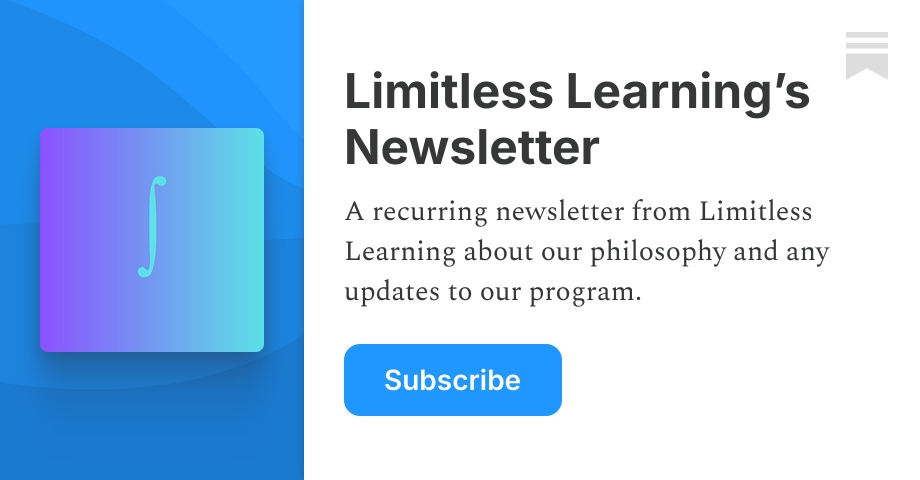 Limitless Learning’s Newsletter | Substack