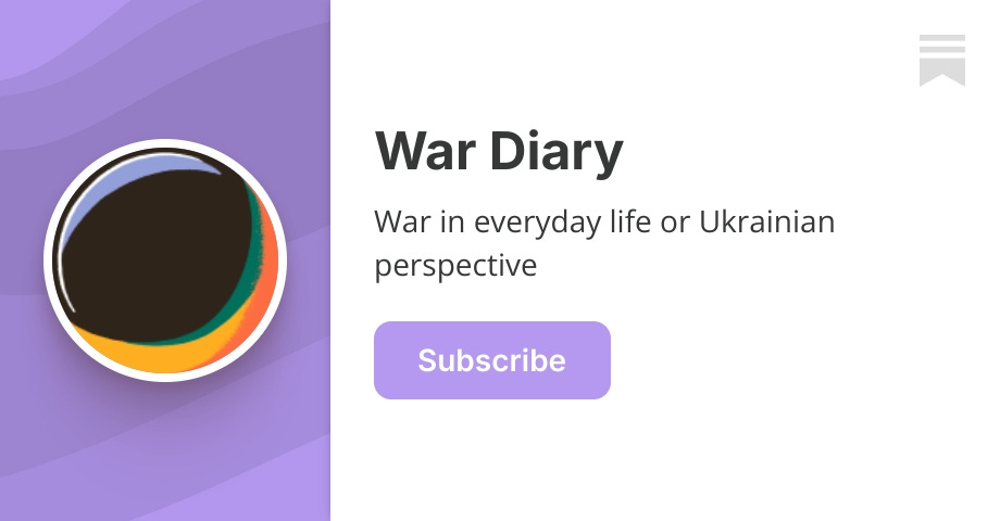 War Diary | Lina Zalitok | Substack