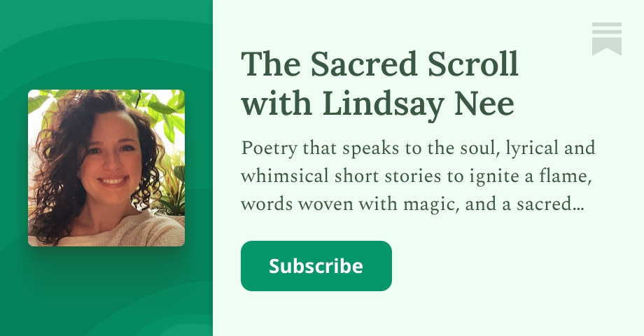 The Sacred Scroll with Lindsay Nee | Substack