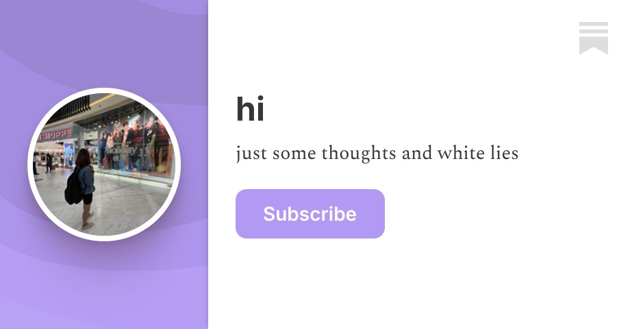 Hi Substack