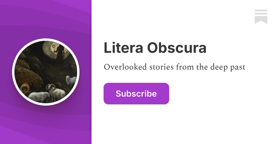 Introduction to Litera Obscura - by Finn Curtin