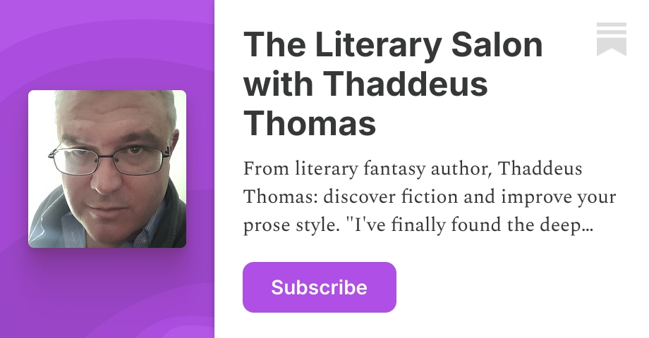 The Literary Salon with Thaddeus Thomas | Substack