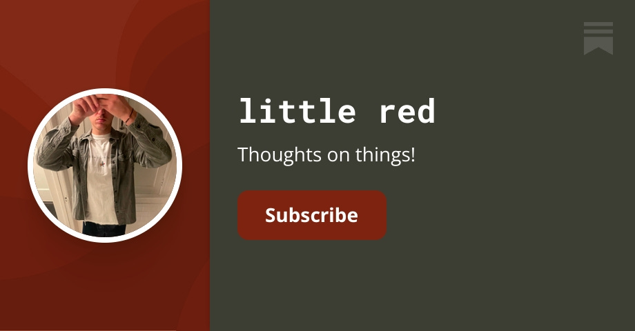 little red | Connor Pereyo | Substack