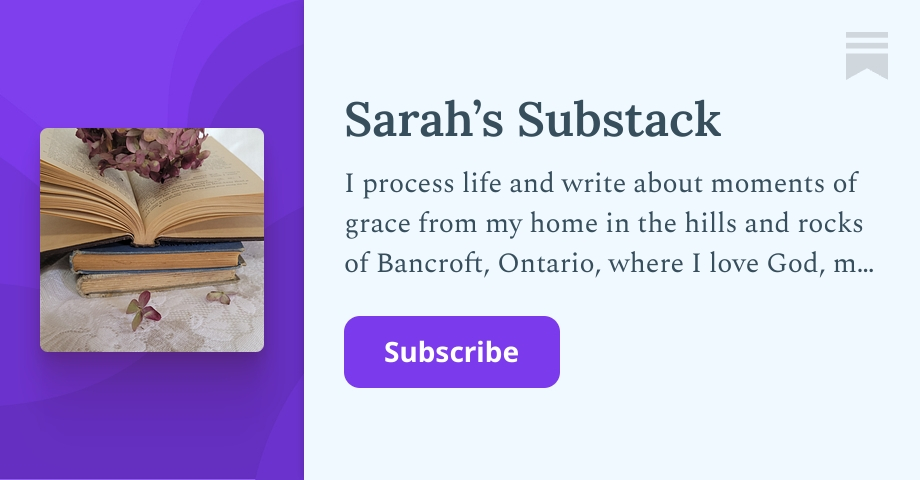 Life Stuff - by Sarah Martin - Sarah’s Substack
