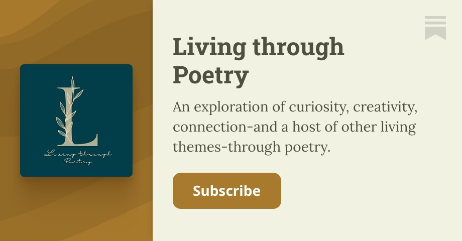 About - Living through Poetry
