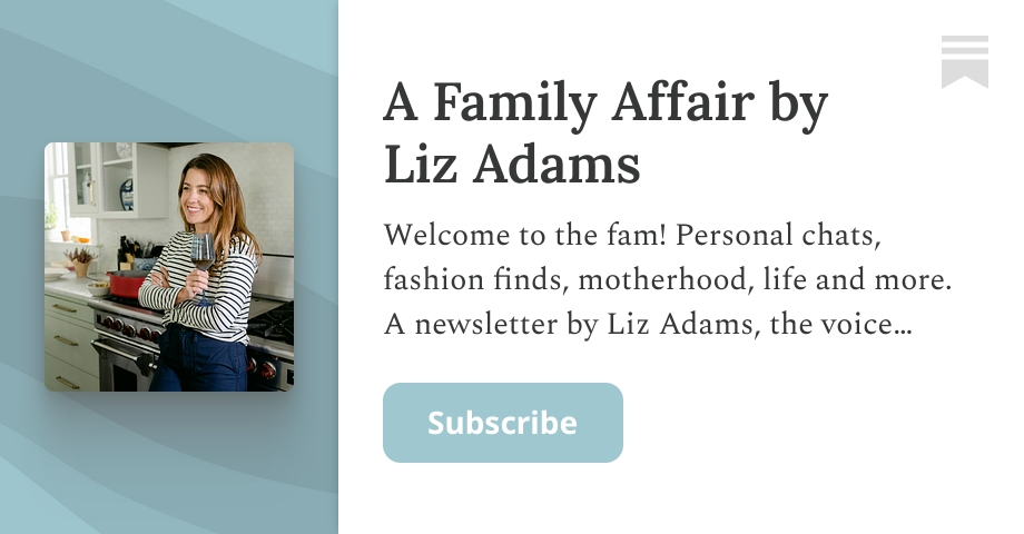 Liz’s Substack | Liz Adams | Substack
