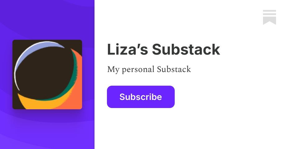 Liza’s Substack | Liza Levine | Substack