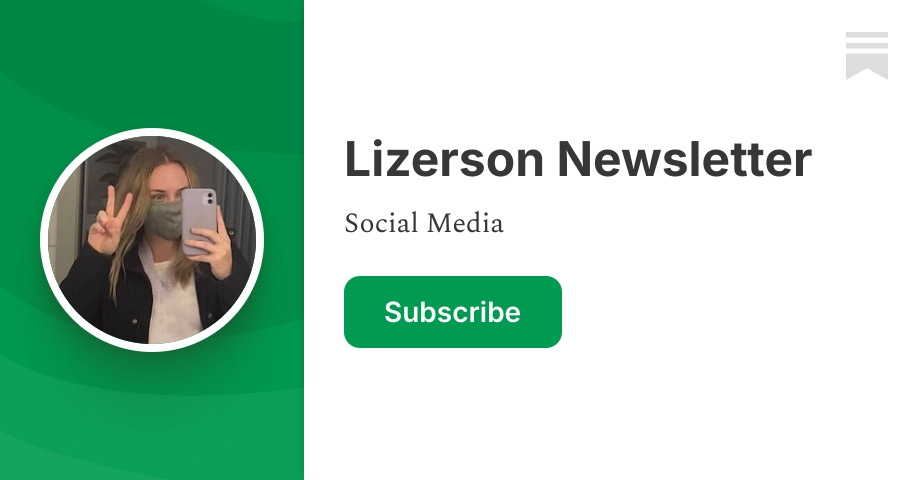 Lizzy’s Newsletter | Substack