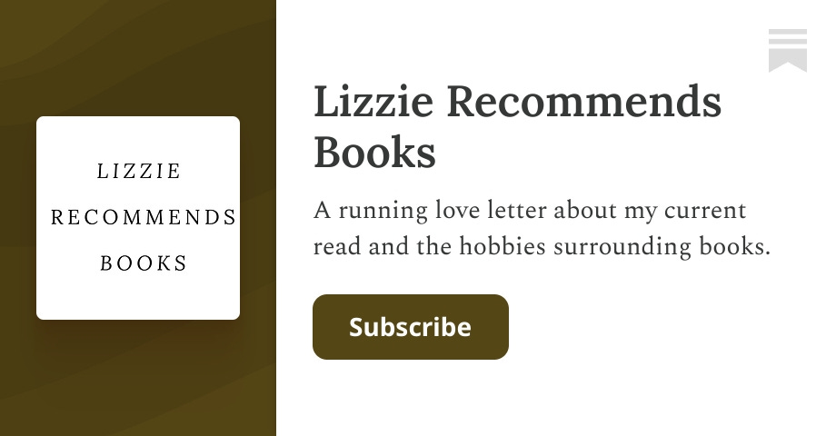 Lizzie Recommends Books | The Bit Bookworm | Substack