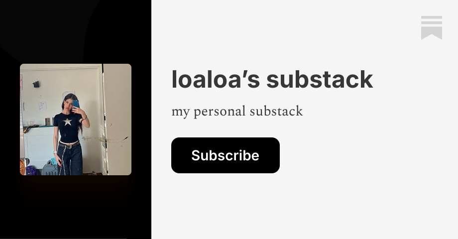 reflections - by loaloa walid - loaloa’s substack