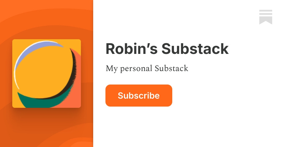Robin’s Substack | Robin Ayoub | Substack