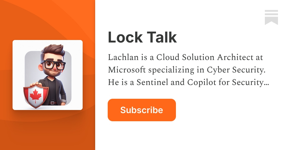 Lock Talk | Lachlan Watson | Substack