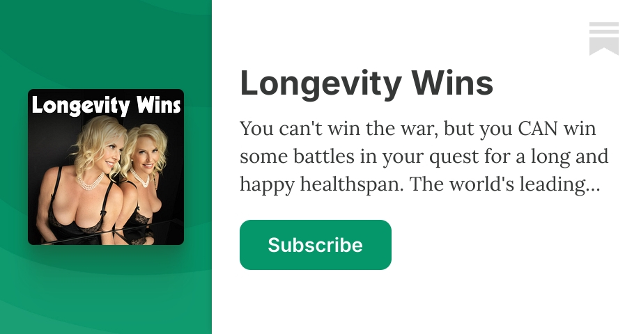 Longevity Wins | Susan Bratton | Substack
