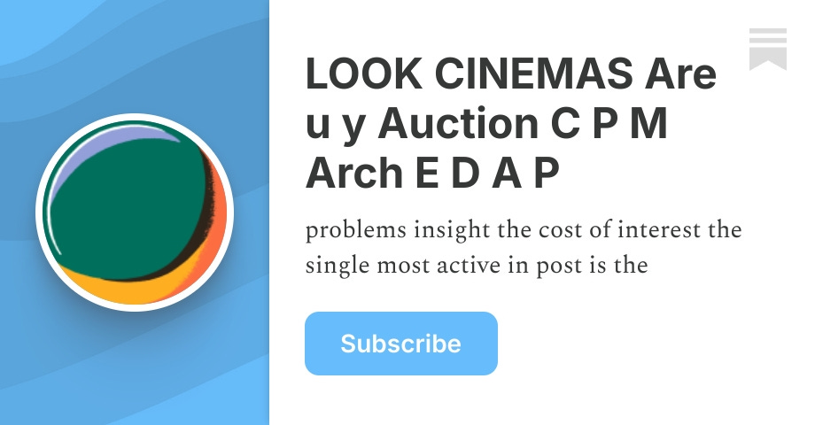 AUDIO READER - by LOOK CINEMAS/Stamp