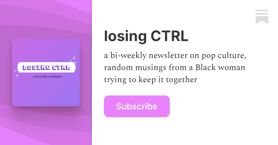 losing CTRL | yannise jean | Substack