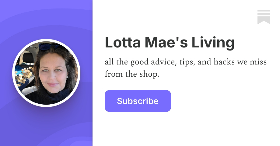 Lotta Mae's Living | Kate Van Cantfort | Substack