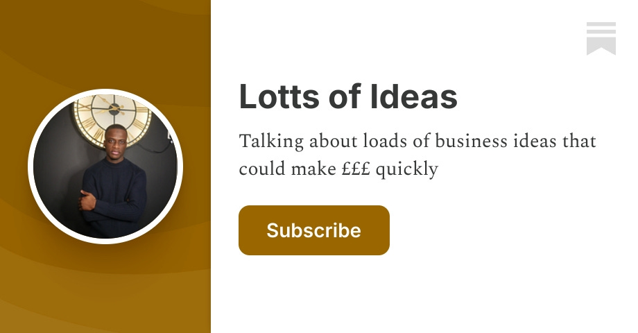 Lotts of Ideas | Lotanna Ezeike | Substack