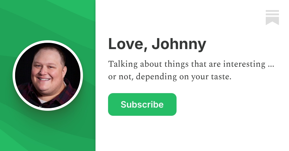 Love, Johnny | Johnny Hart | Substack