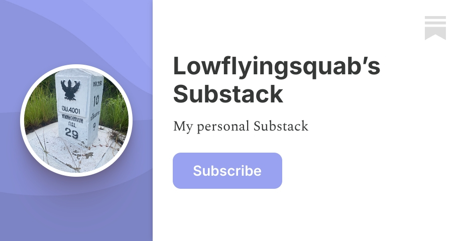 Lowflyingsquab’s Substack | Substack