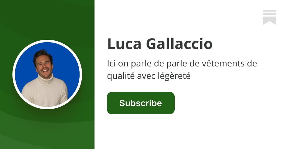 Luca Gallaccio | Lucallaccio | Substack