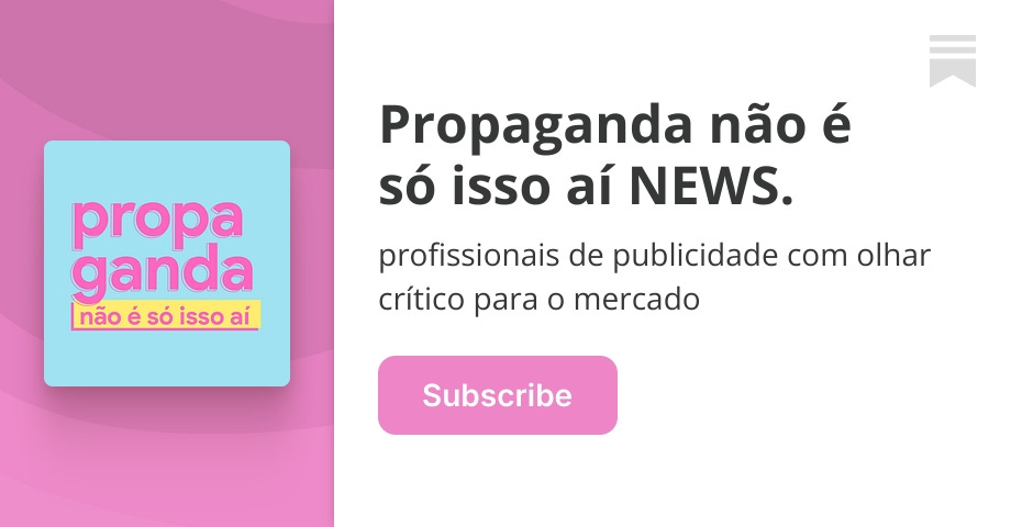 Propaganda não é só isso aí NEWS. | Lucas Schuch | Substack