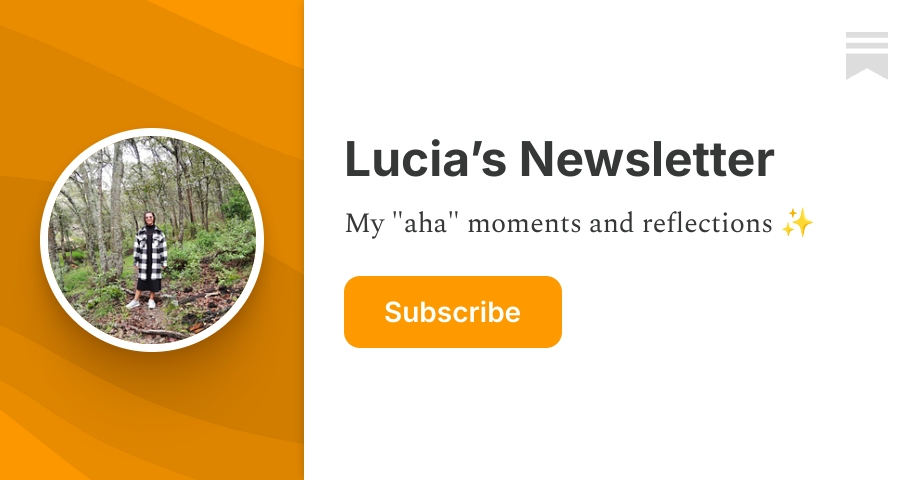 Lucia’s Newsletter | Lucia Elizarraraz | Substack