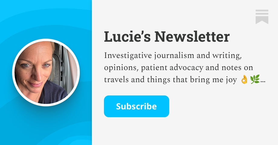 Lucie’s Newsletter | Lucie Morris-Marr | Substack