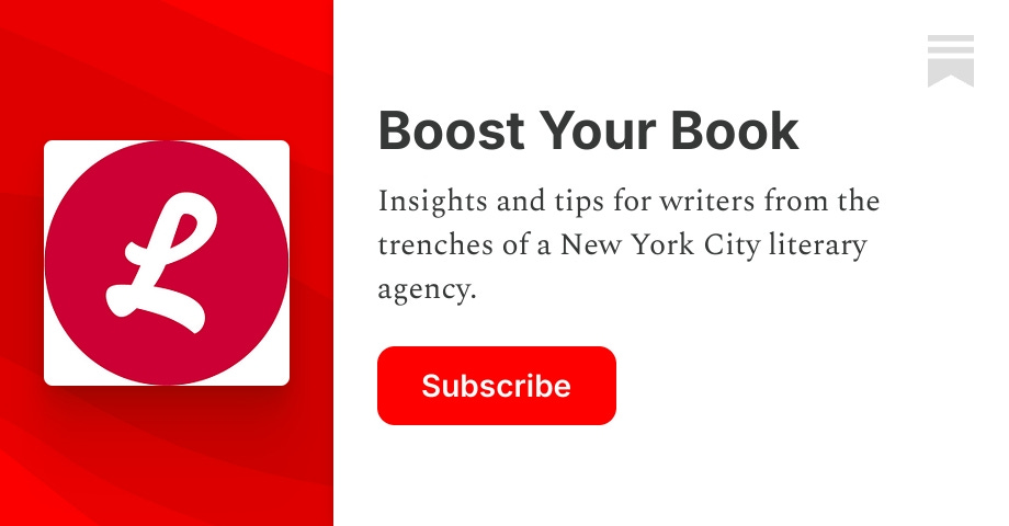 Boost Your Book | Lucinda Literary | Substack