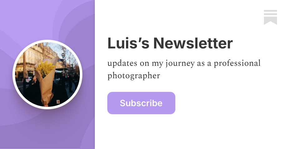 Luis’s Newsletter | Luis Bompastor | Substack