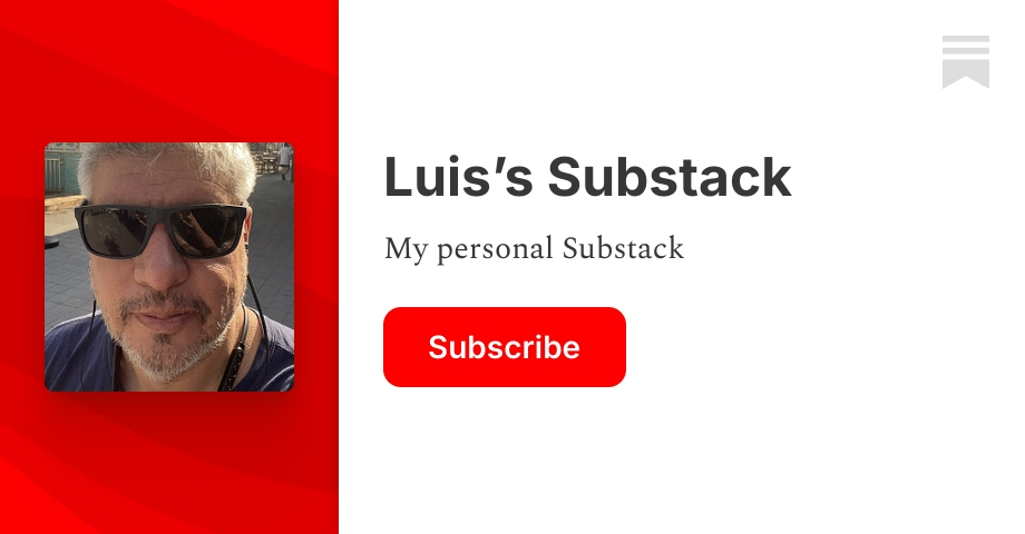 Luis’s Substack | Luis Eduardo Diaz | Substack