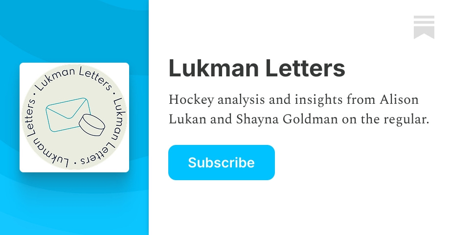 Lukman Letters | Shayna Goldman | Substack