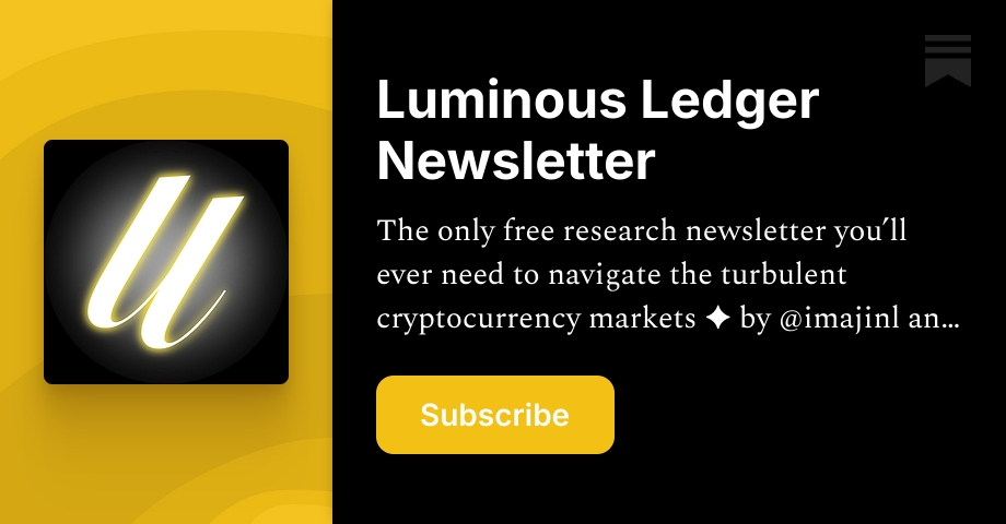 Luminous Ledger Newsletter | Substack