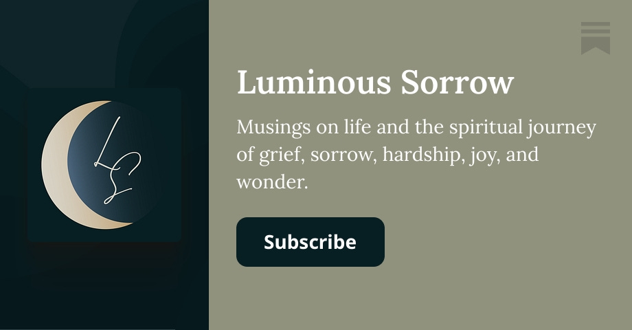 Luminous Sorrow | Hether Wright | Substack