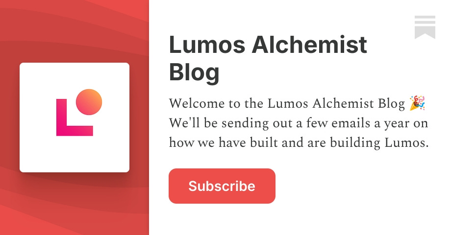 Lumos Alchemist Blog | Andrej Safundzic | Substack