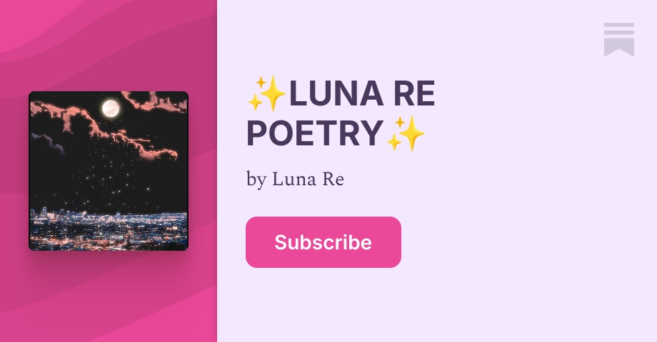 Chalant is My Middle Name - LUNA RE POETRY