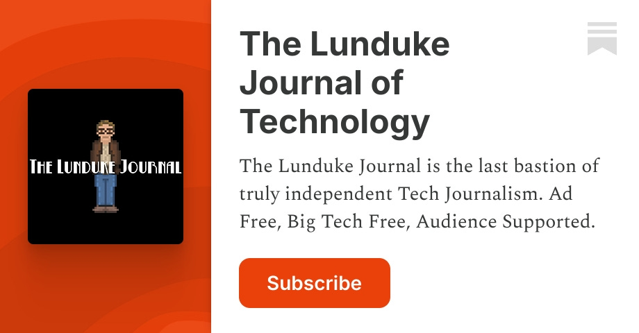 The Lunduke Journal of Technology | Bryan Lunduke | Substack