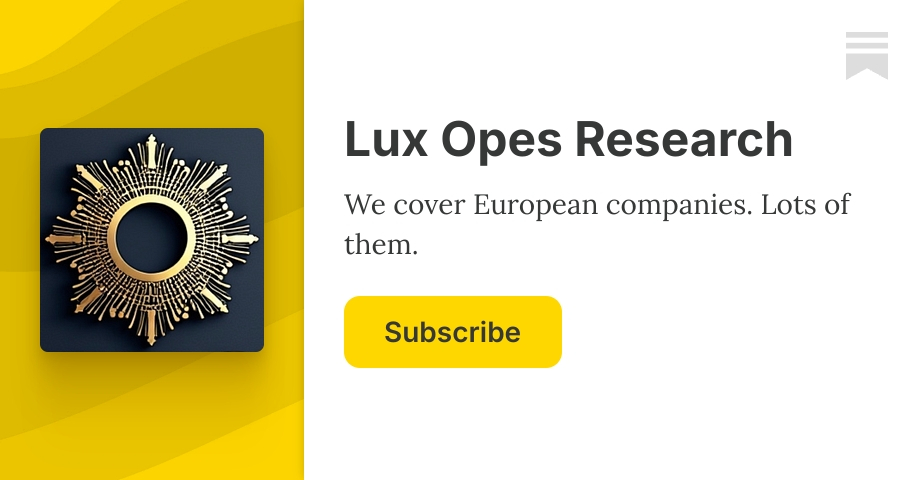 Lux Opes Research | Substack