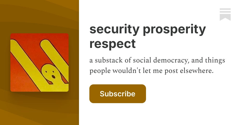 security prosperity respect | Morgan | Substack