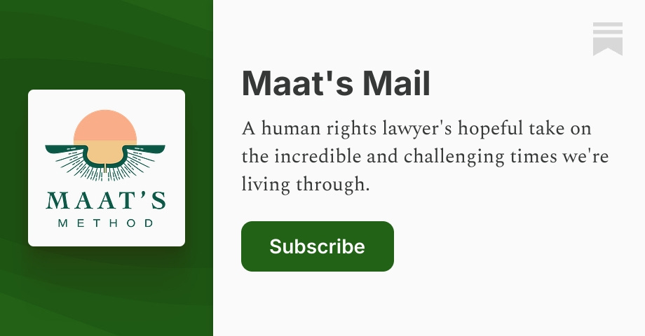 Maat's Mail | Peter Fam (of Maat's Method) | Substack