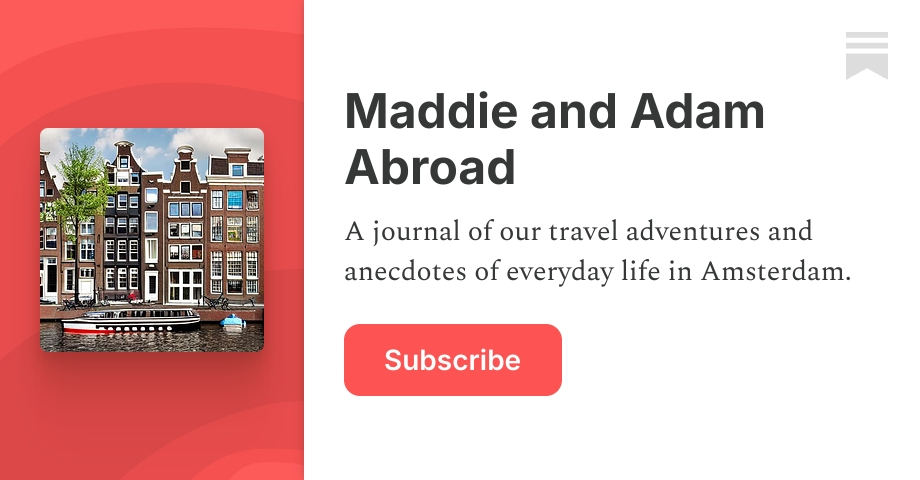 Maddie and Adam Abroad | Substack