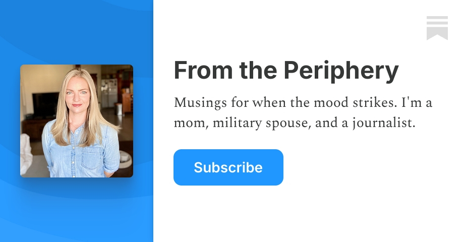 From the Periphery | Madeleine Rowley | Substack