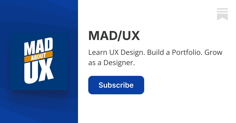 MAD/UX | Mike D | Substack