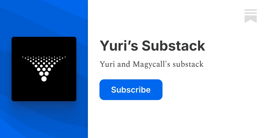 Yuri’s Substack | Yuri Costa | Substack