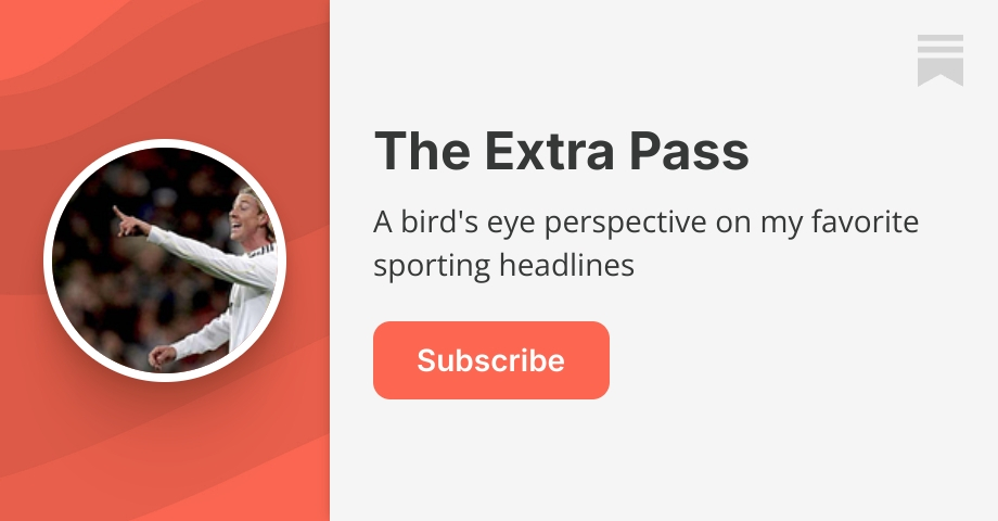 The Extra Pass | Mahadevan Sankar | Substack