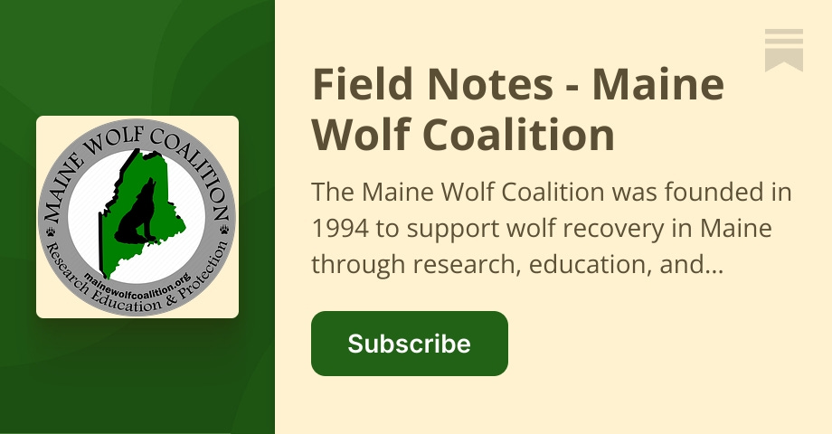 A Legal Win for Wolves! - by The Maine Wolf Coalition, Inc.