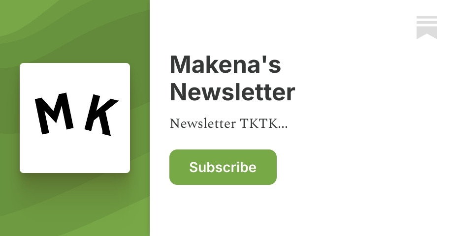 Makena's Newsletter | Makena Kelly | Substack