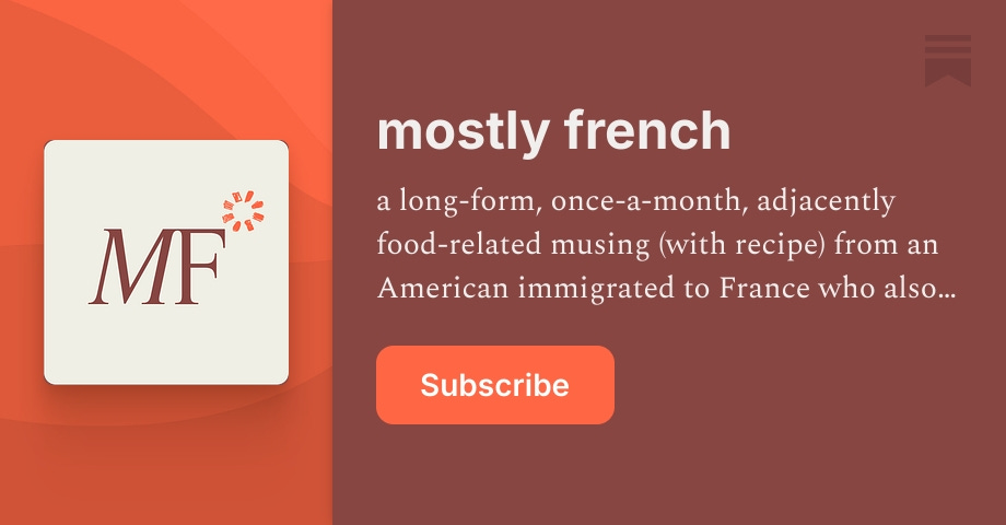 mostly french | Makenna Held | Substack